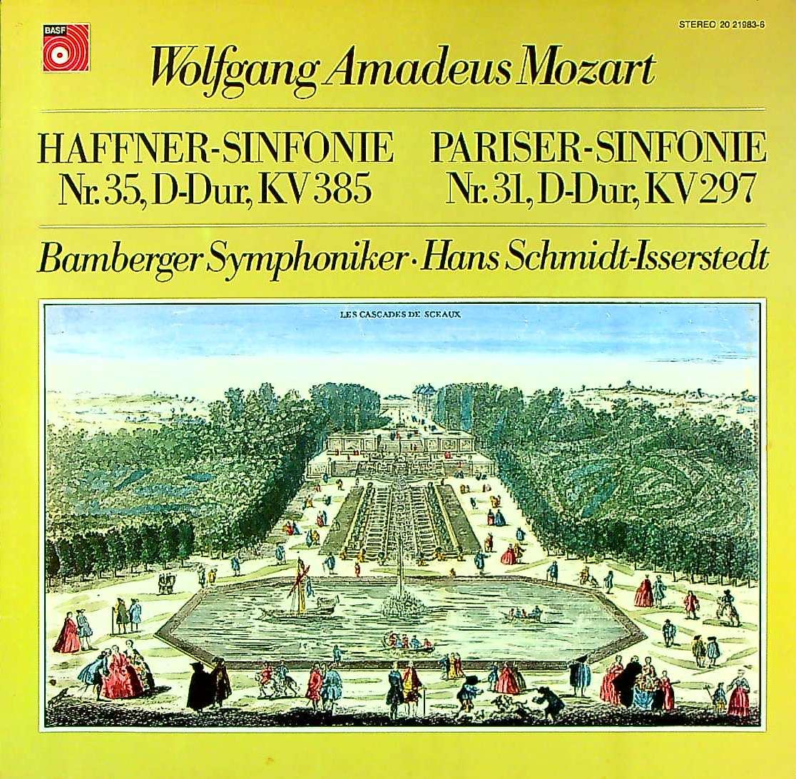 ETERNA TRADING / [BASF] H.シュミット・イッセルシュテット/ モーツァルト:交響曲35番K.385「ハフナー」, 31番K.297